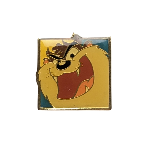 Warner Bros. | Jewelry | Vintage 993 Warner Bros Taz Pin Looney Tunes ...
